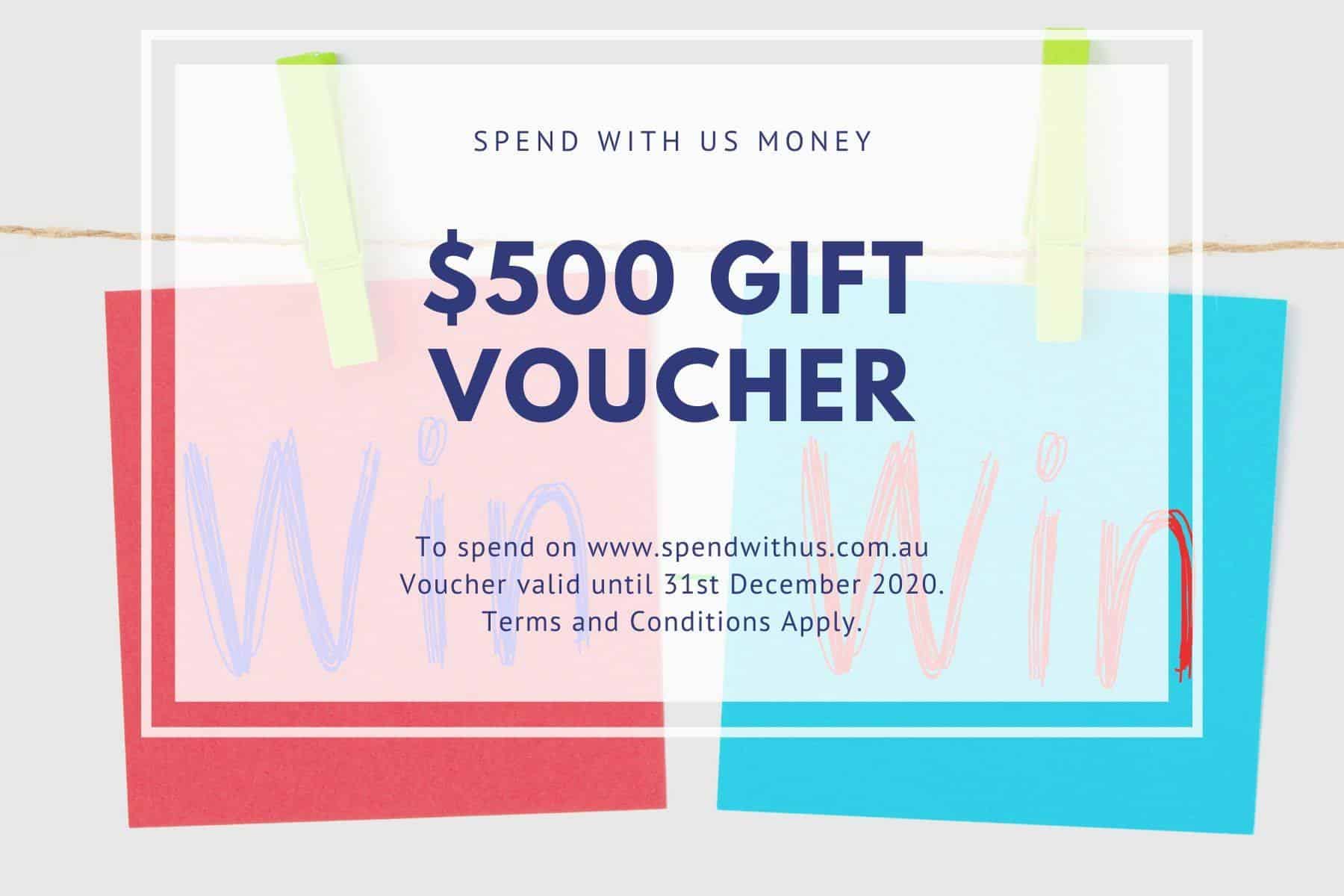 Win a $500 Gift Voucher - Supporting Small Businesses Survey ⋆ Spend ...