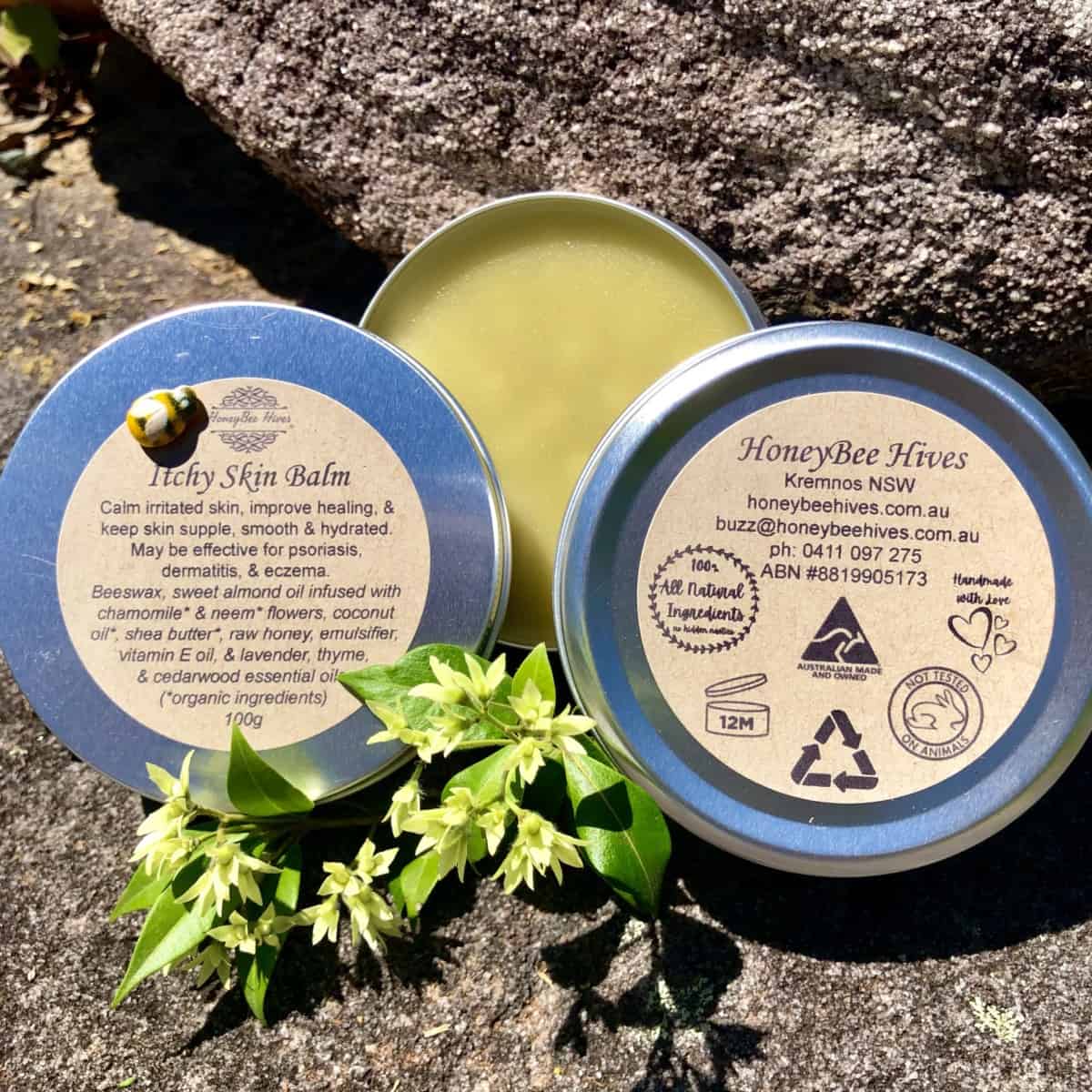 Itchy Skin Balms ⋆ Spend With Us - Buy From a Bush Business