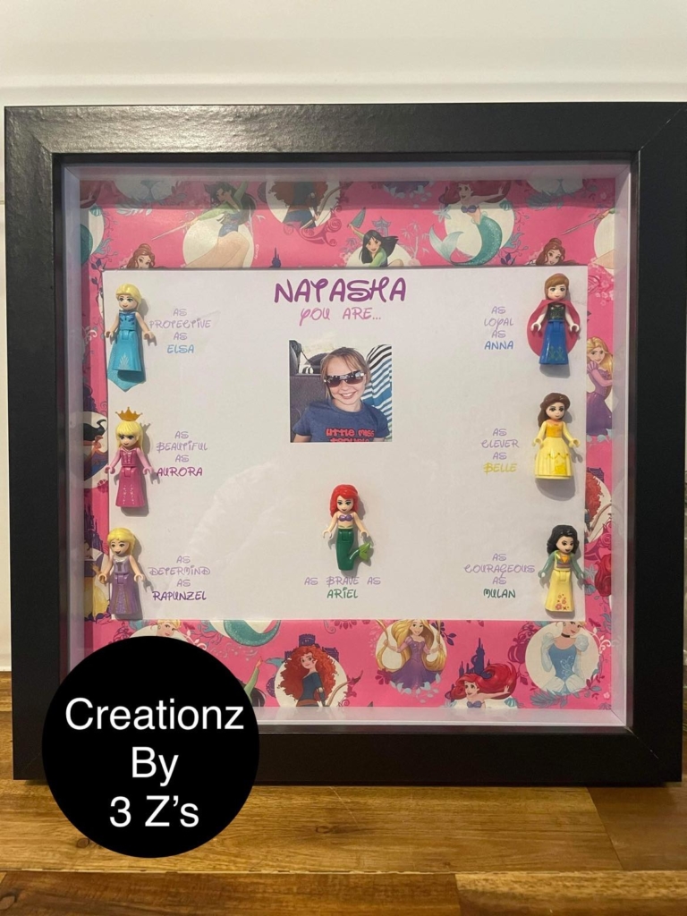 Disney Princess Lego Frames ⋆ Spend With Us - Buy From a Bush Business ...