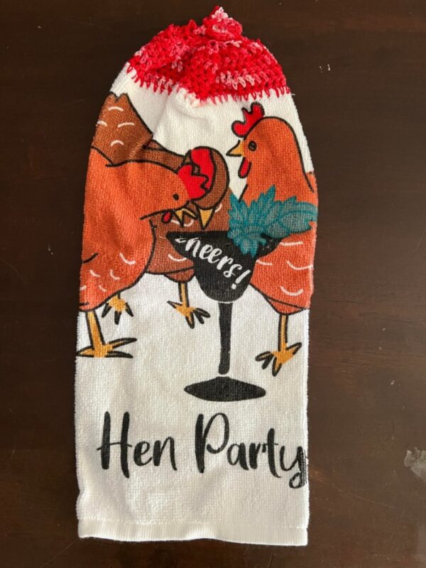 Hen Party Hand Towel ⋆ Spend With Us - Buy From a Bush Business
