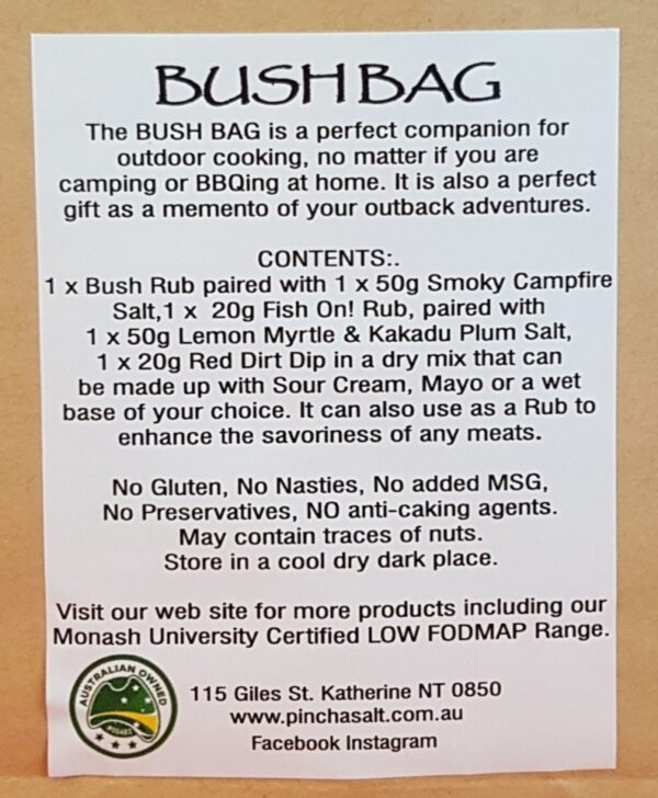 Bush Bag ⋆ Spend With Us - Buy From a Bush Business