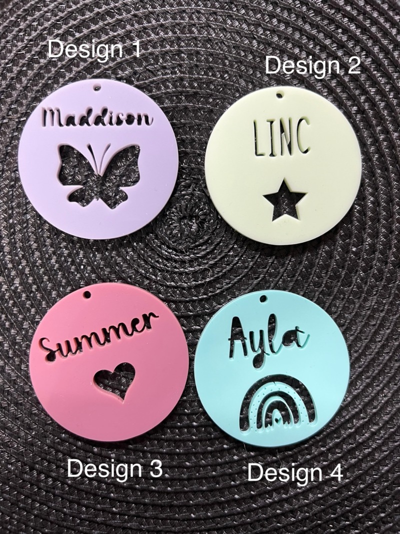 Circle bag tags ⋆ Spend With Us - Buy From a Bush Business