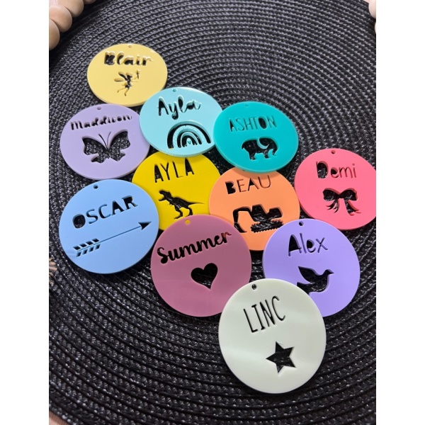 Circle bag tags ⋆ Spend With Us - Buy From a Bush Business