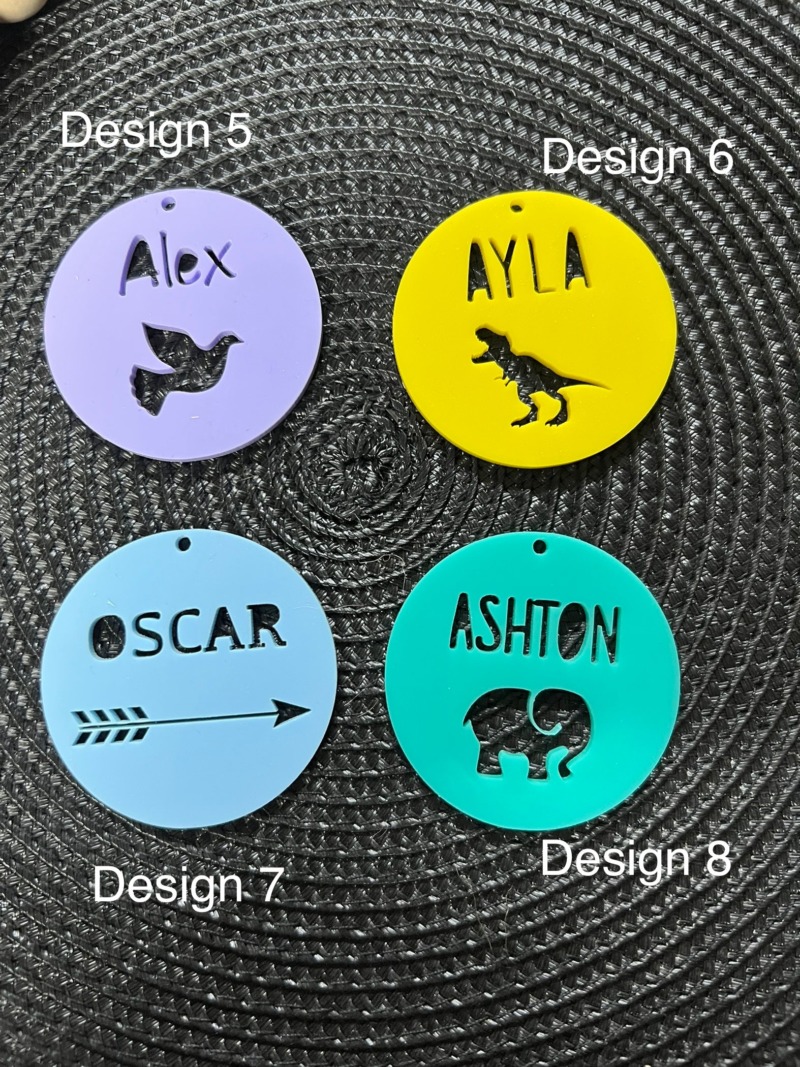 Circle bag tags ⋆ Spend With Us - Buy From a Bush Business