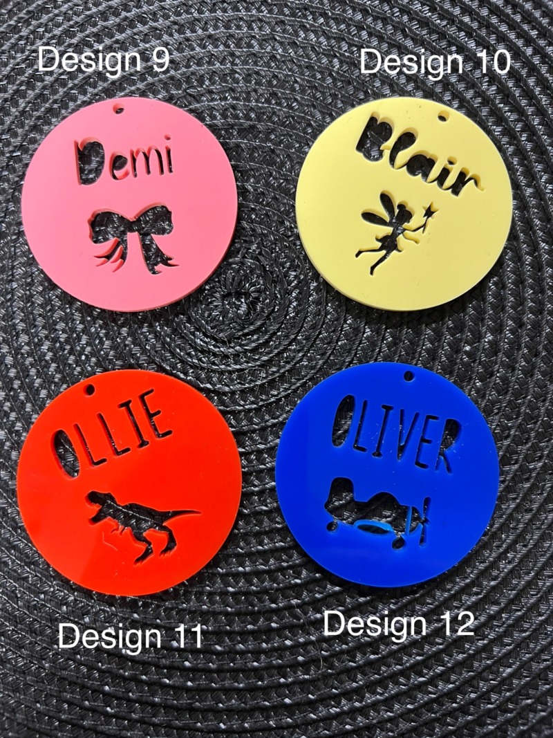 Circle bag tags ⋆ Spend With Us - Buy From a Bush Business