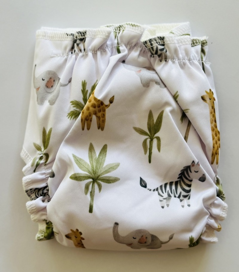 Baby Animals Bamboo Cotton All In One (AIO) Nappy ⋆ Spend With Us - Buy ...