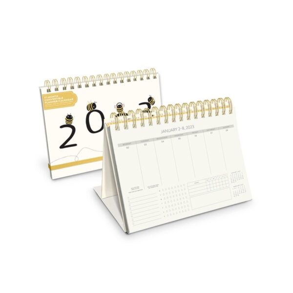 Orange Circle 2023 Calendar Planner Convertible 480x350mm - Buzzy Bees ...