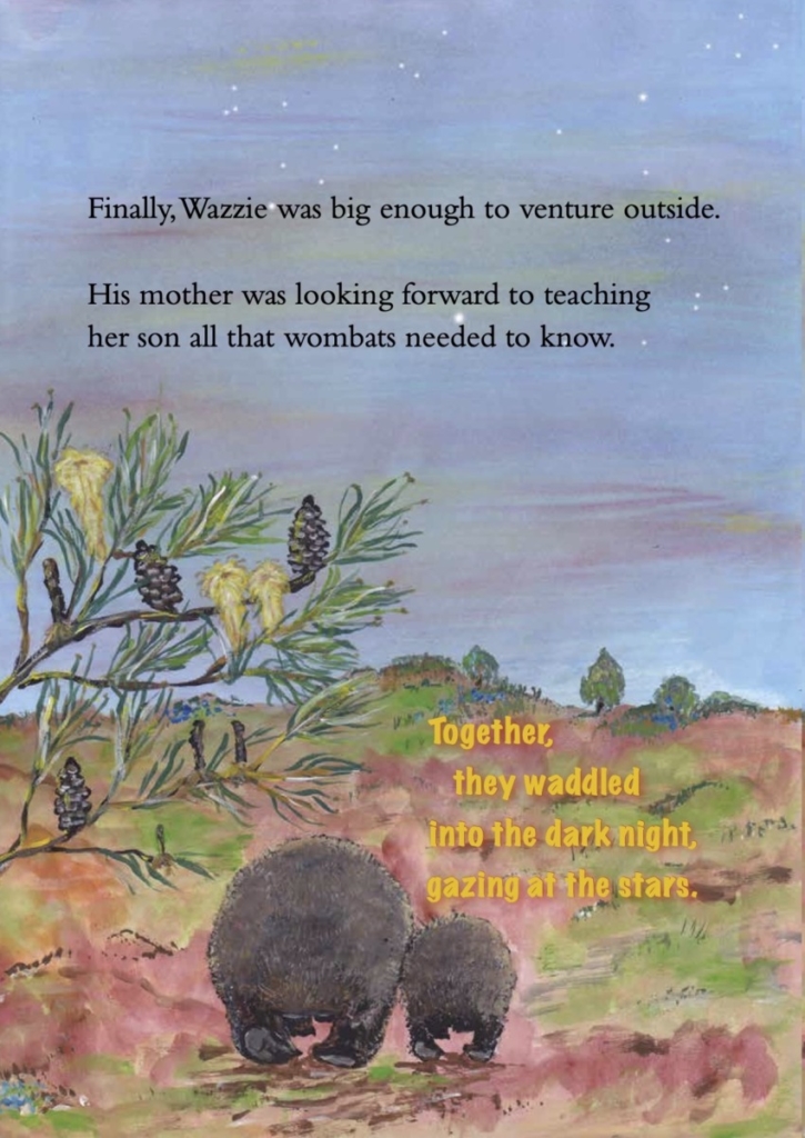Wombat Kid's Story Book - Wazzie's little Adventure ⋆ Spend With Us ...