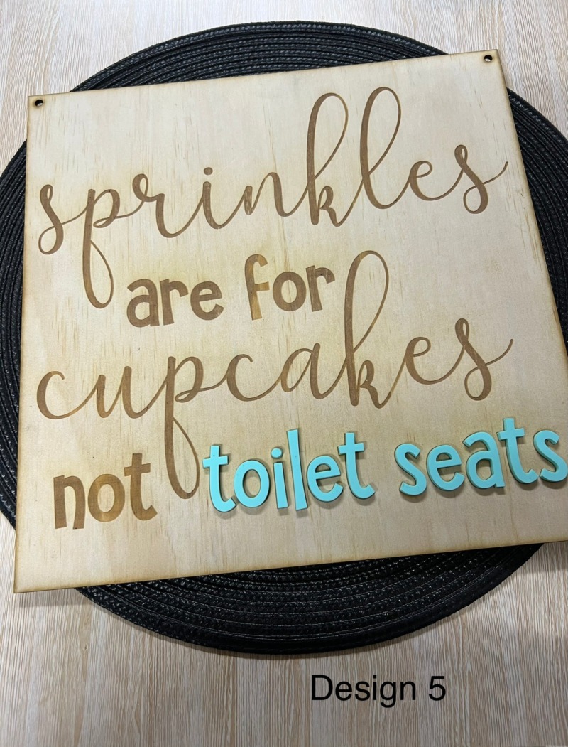 Bathroom signs ⋆ Spend With Us - Buy From a Bush Business