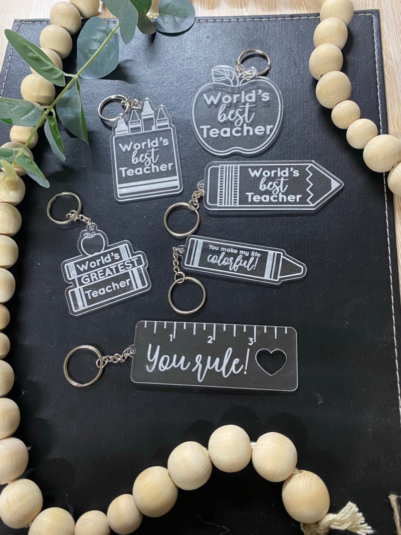 Teacher’s/coaches key rings ⋆ Spend With Us - Buy From a Bush Business