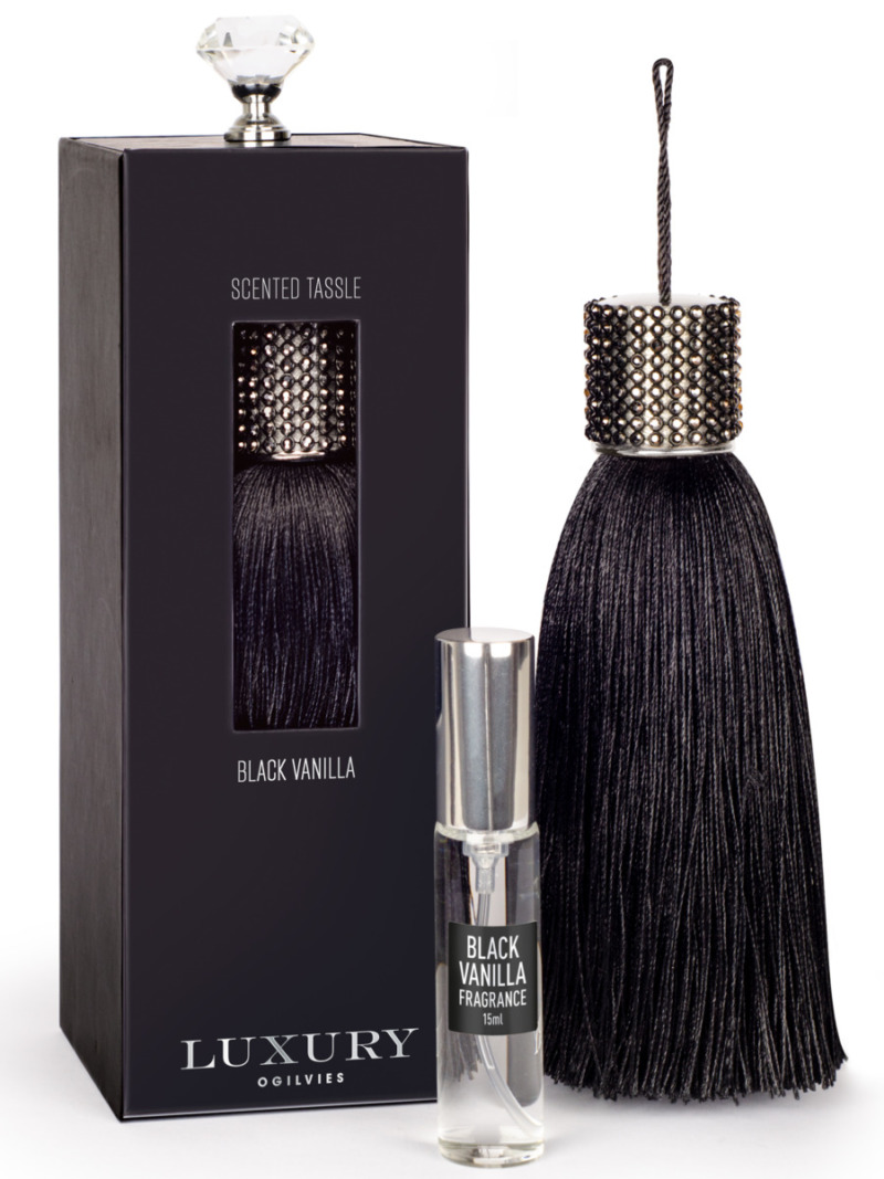 Luxury Scented Tassle With 15ml Fragrance Spray - Black Vanilla ⋆ Spend With Us - Buy From a ...