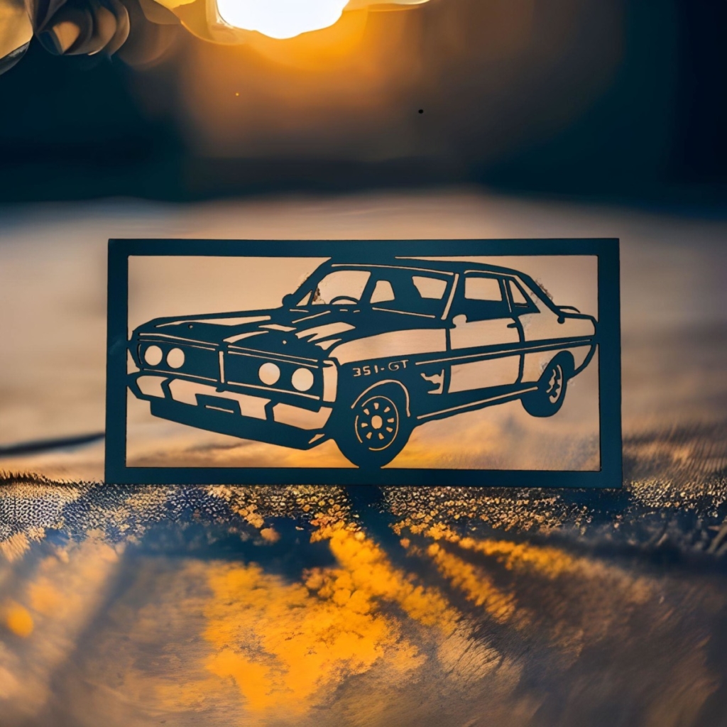 GT Ford Falcon Sign ⋆ Spend With Us - Buy From a Bush Business Marketplace