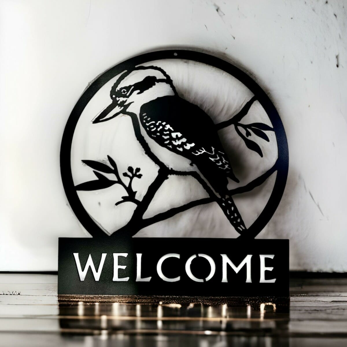 Kookaburra Welcome Sign ⋆ Spend With Us - Buy From a Bush Business