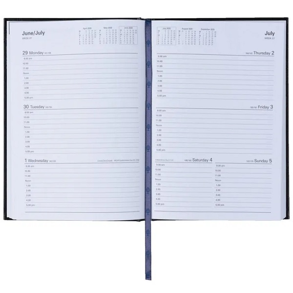 Collins A4 2023/2024 Financial Year Diary Week To View Diaries 34M4 P99 ...