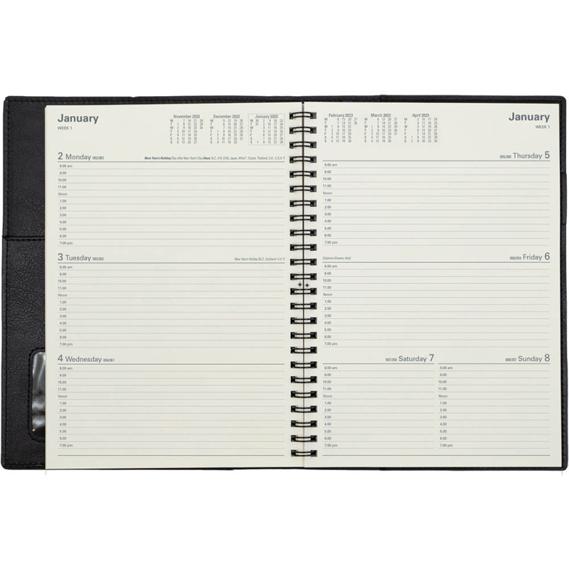 Collins Vanessa A4 2023/2024 Financial Year Diary Week To View 345.V49 ...