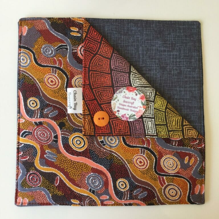 Handmade Napkin Holder - Indigenous Jijaka 'Desert Tracks' ⋆ Spend With ...