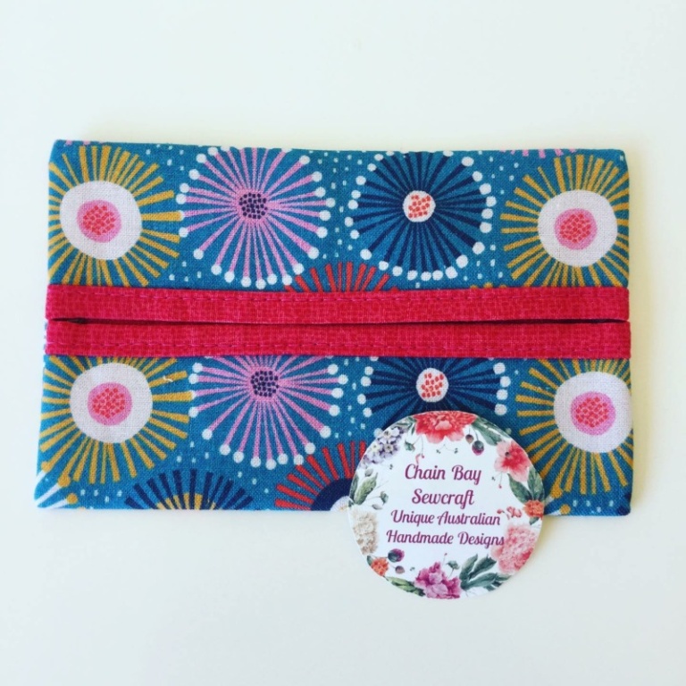 Handmade Pocket Tissue Pouch - Gum Blossom ⋆ Spend With Us - Buy From a ...