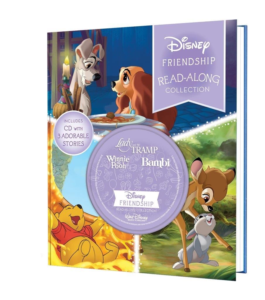Disney Hardcover Book & CD - Friendship Read Along ⋆ Spend With Us ...