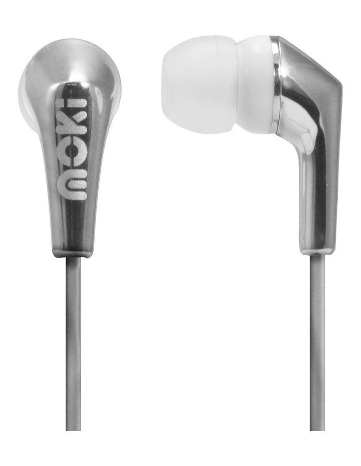 MOKI Metallic Earphones - Silver ⋆ Spend With Us - Buy From a Bush ...