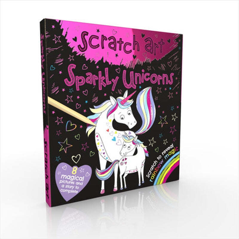 Scratch Art Fun Mini - Sparkly Unicorns ⋆ Spend With Us - Buy From a ...