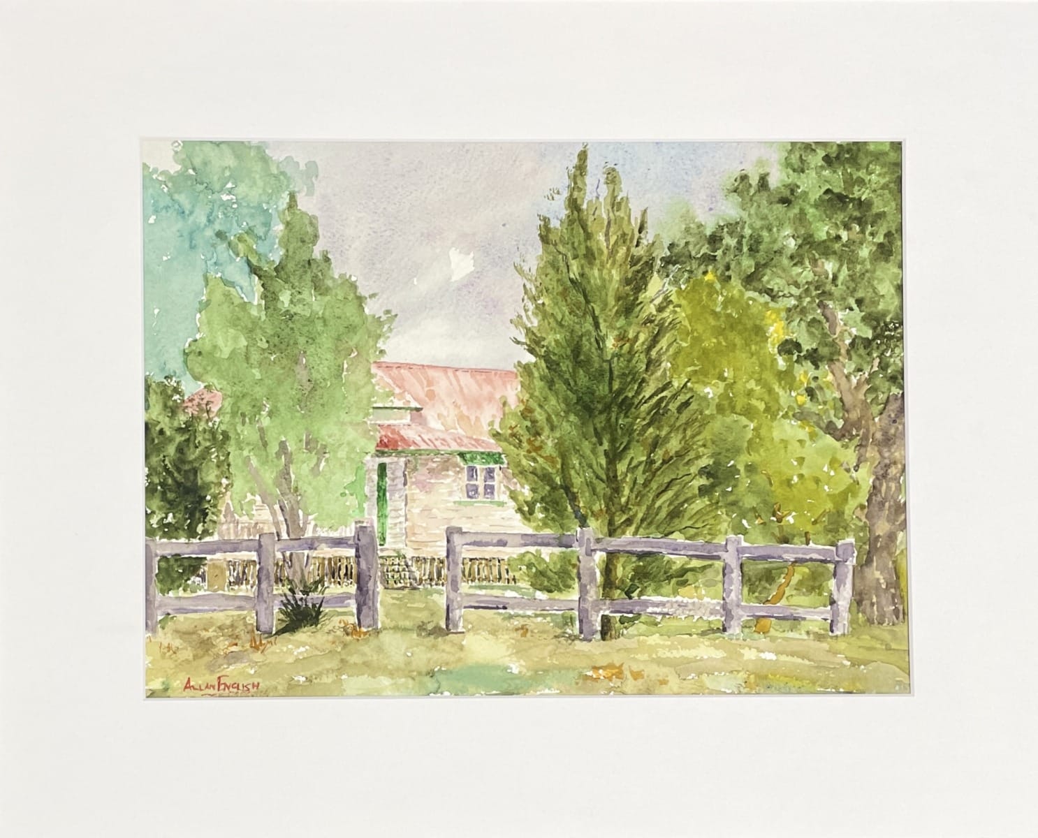 Monsildale - QLD - Original Watercolour Painting ⋆ Spend With Us - Buy ...