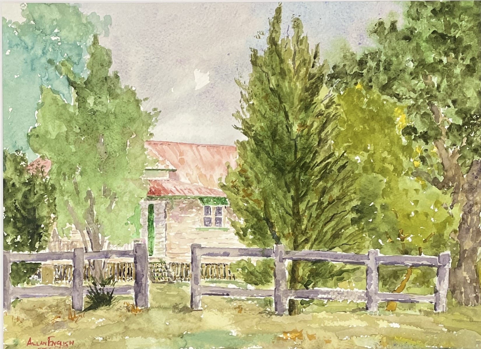 Monsildale - QLD - Original Watercolour Painting ⋆ Spend With Us - Buy ...