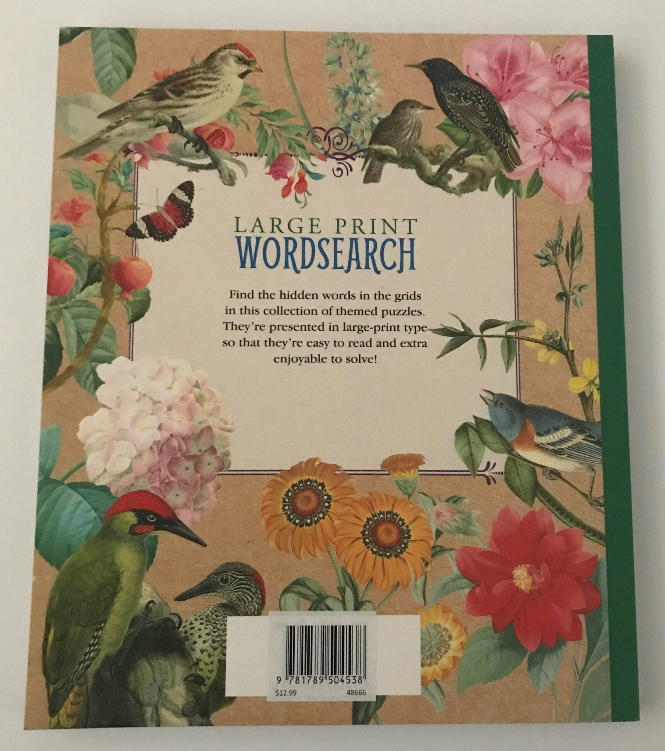 Large Print A4 Wordsearch Book ⋆ Spend With Us - Buy From a Bush Business