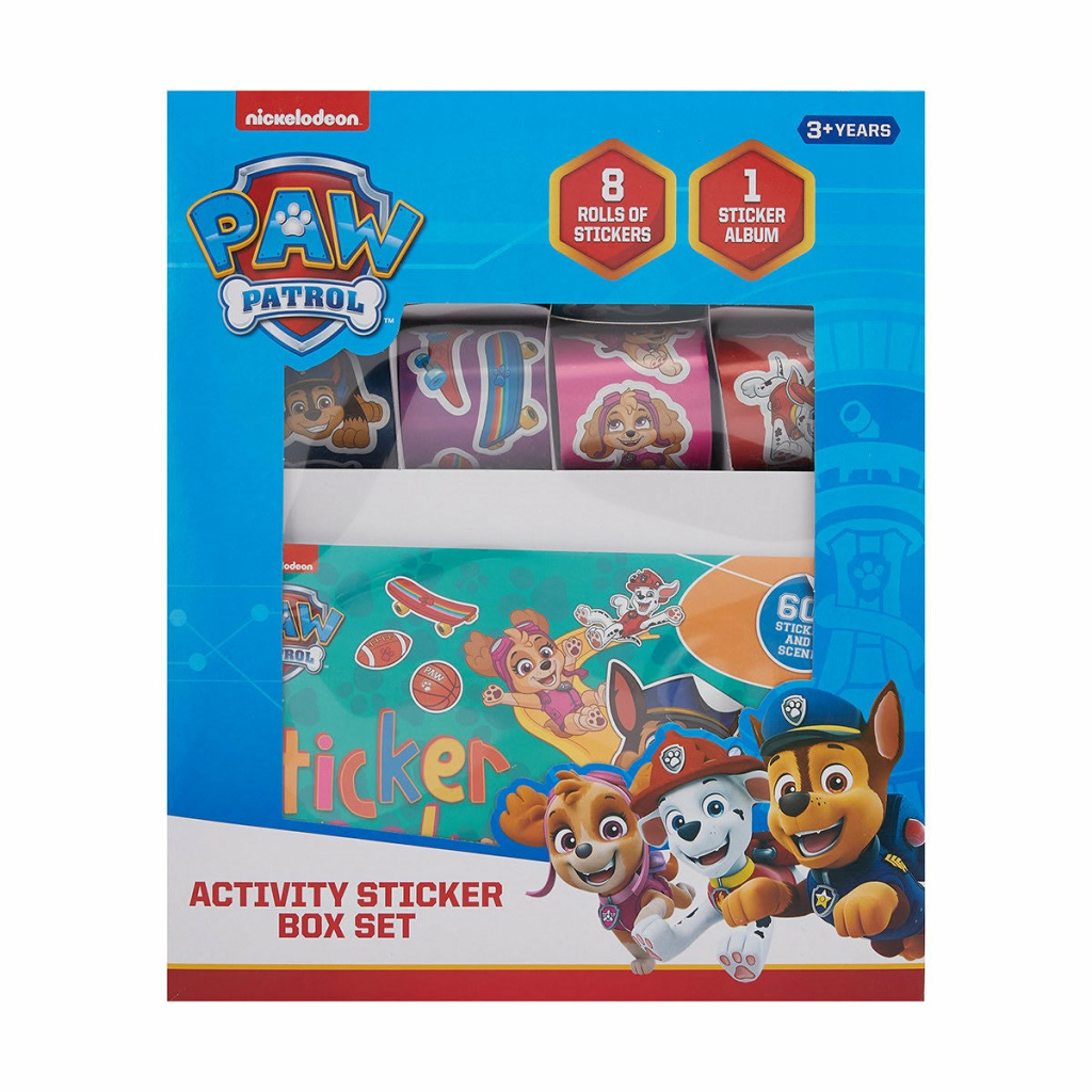 Nickelodeon Paw Patrol Sticker Box Set ⋆ Spend With Us - Buy From a ...