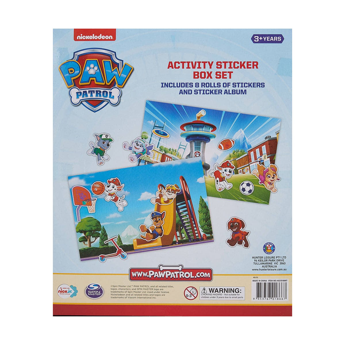 Nickelodeon Paw Patrol Sticker Box Set ⋆ Spend With Us - Buy From a ...