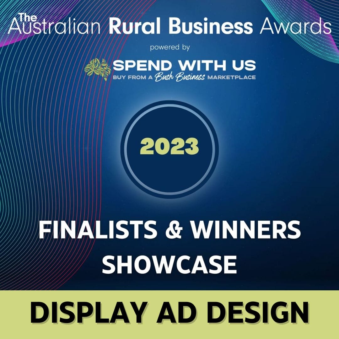 2023 Showcase Guide Ad Design ⋆ Spend With Us - Buy From a Bush Business
