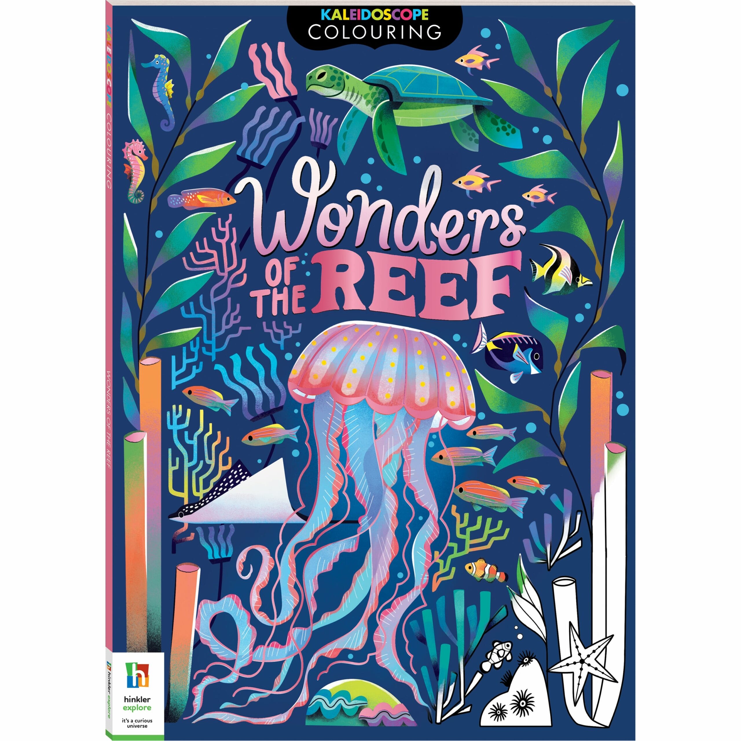 Kaleidoscope Colouring: Wonders of The Reef Colouring Book ⋆ Spend With ...