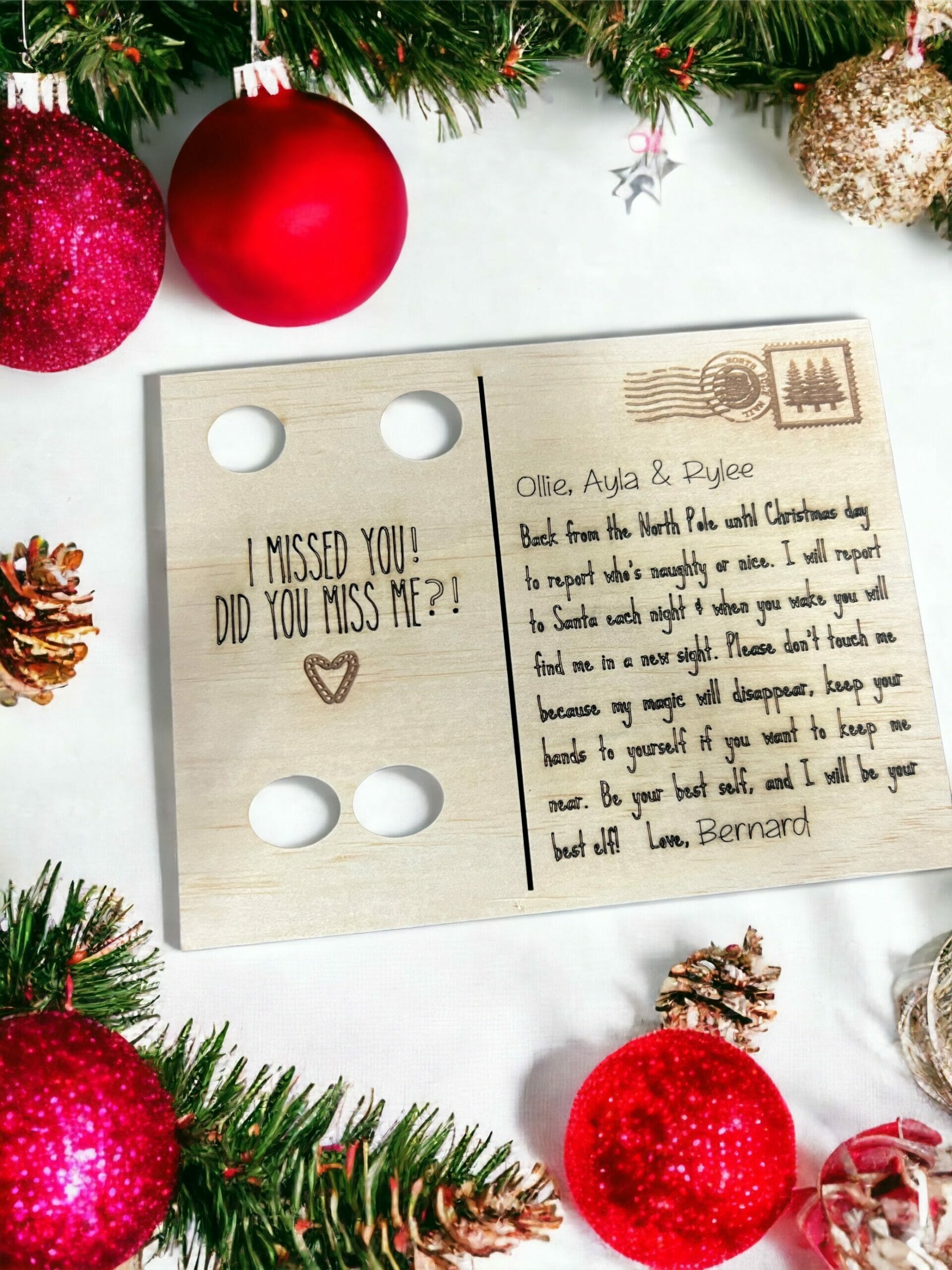 Elf prop - post card ⋆ Spend With Us - Buy From a Bush Business