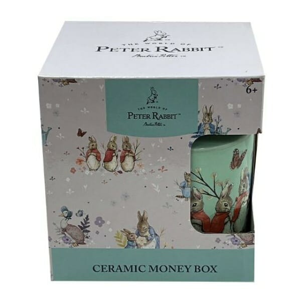 Beatrix Potter Peter Rabbit Ceramic Money Box ⋆ Spend With Us - Buy ...