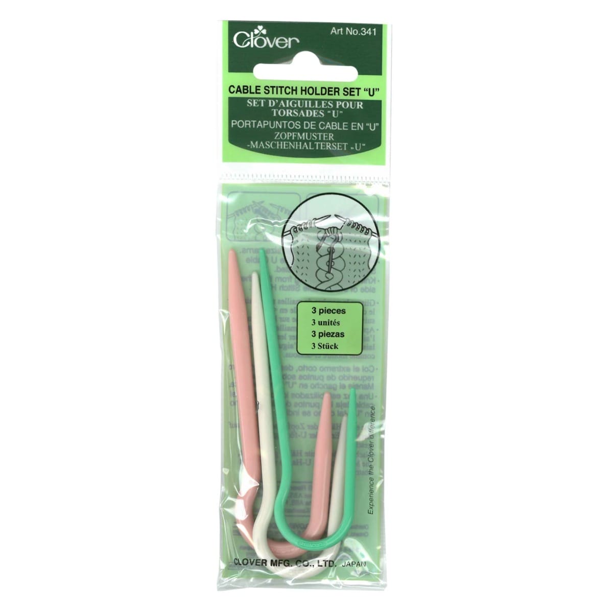 Clover U Cable Stitch Holder 341 - 300341 ⋆ Spend With Us - Buy From a ...