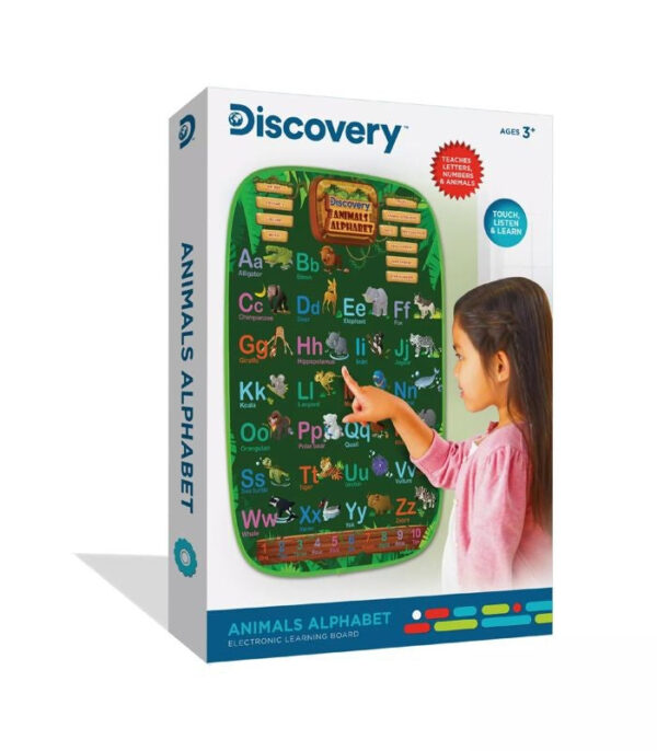 Discovery Kids Animals Alphabet Electronic Learning Board ⋆ Spend With ...