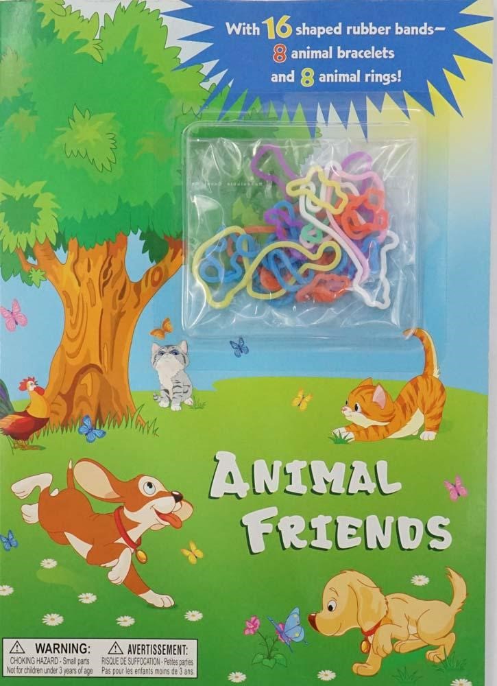 Animal Friends [With 16 Shaped Rubber Bands] ⋆ Spend With Us - Buy From ...