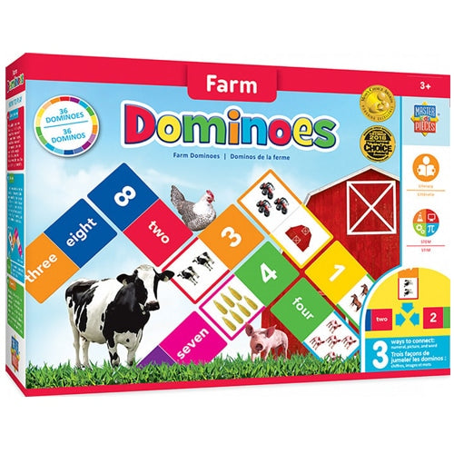 Masterpieces Educational Farm Dominoes ⋆ Spend With Us - Buy From a ...