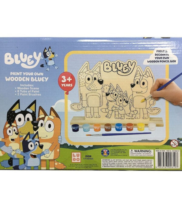 Paint Your Own Wooden Bluey Family Kit ⋆ Spend With Us - Buy From a ...