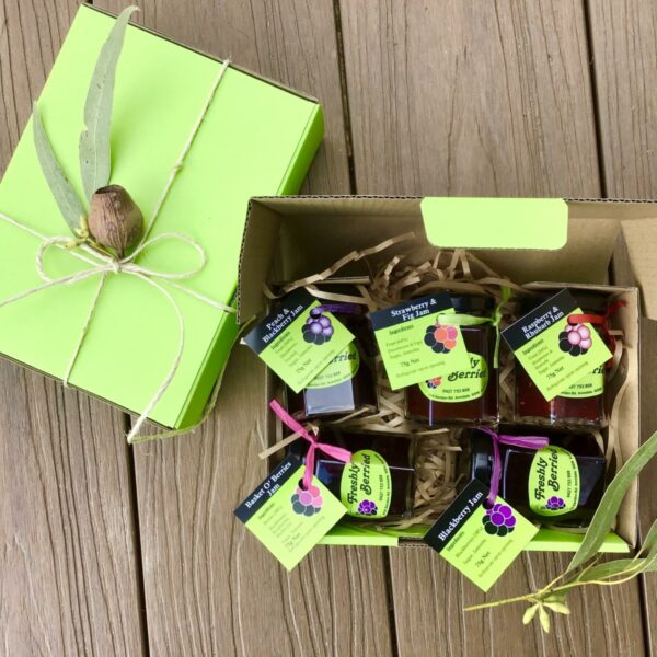 "Brekkie's Served!" - Jam Sampler Box ⋆ Spend With Us - Buy From a Bush ...