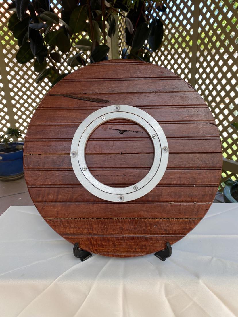 41cm Recycled Jarrah Lazy Susan - Australian Made ⋆ Spend With Us - Buy ...