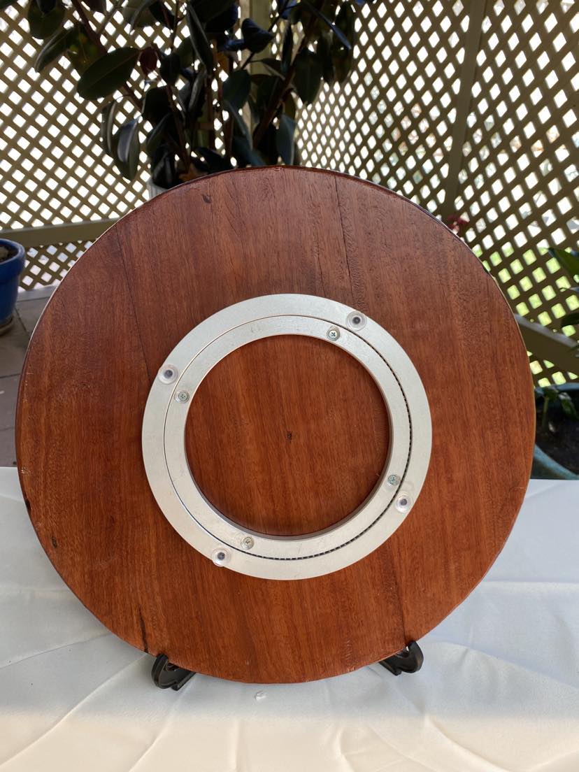 38 cm Recycled Red Gum Lazy Susan - Australian Made ⋆ Spend With Us ...