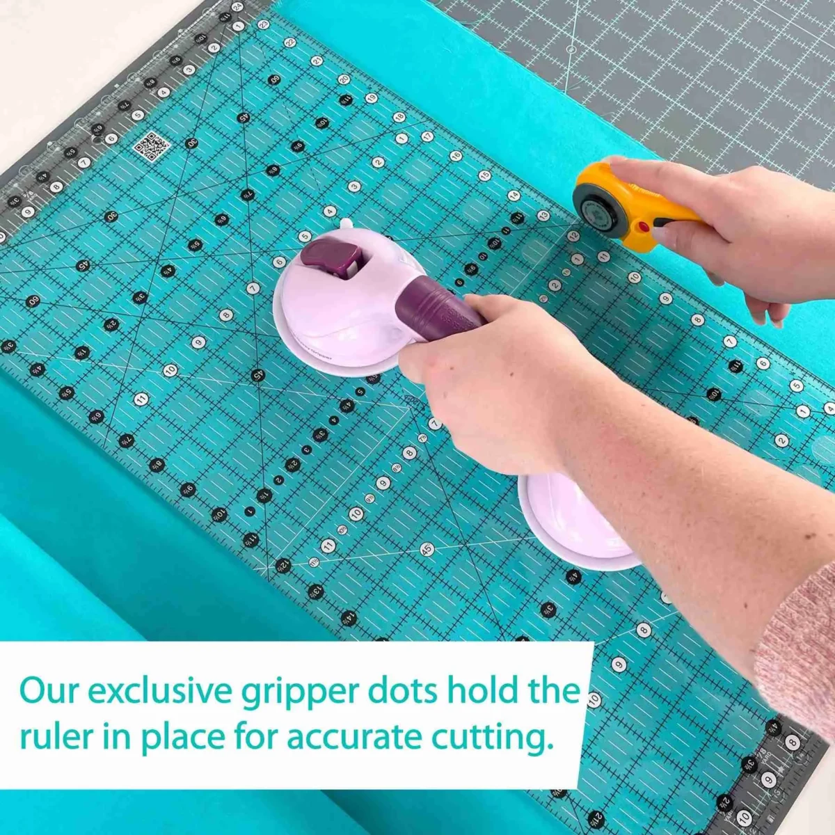 Creative Grids Quilt Ruler 12.5 x 24.5 Inch Rectangle “The Big Easy ...