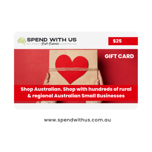 Love Gift Card - Spend With Us ⋆ Shop Australian Rural Businesses