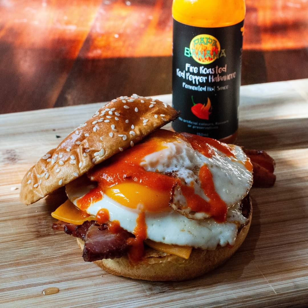 Papa Banana Fire Roasted Red Pepper Habanero Fermented Sauce ⋆ Spend ...