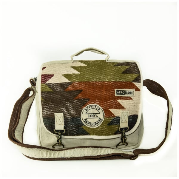 Aztec Messenger Bag - Medium ⋆ Spend With Us - Buy From a Bush Business