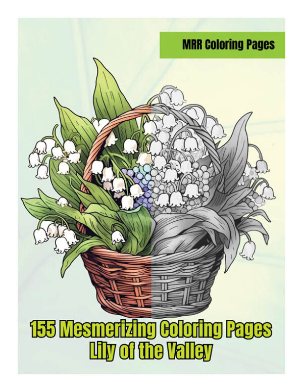Lily of the Valley 155 colouring in pages downloadable pdf ⋆ Spend With ...