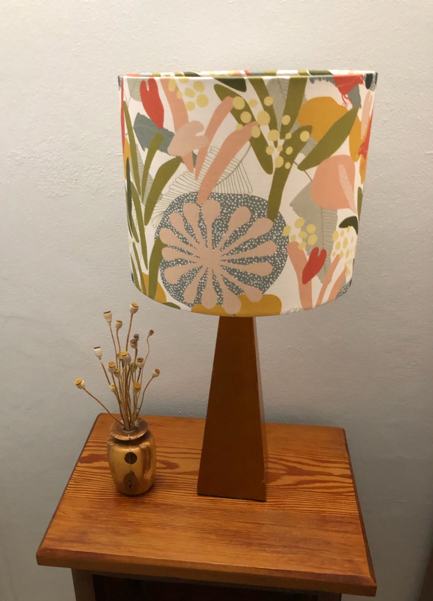 Abstract Australian natives lampshade, Australiana lampshade ⋆ Spend ...