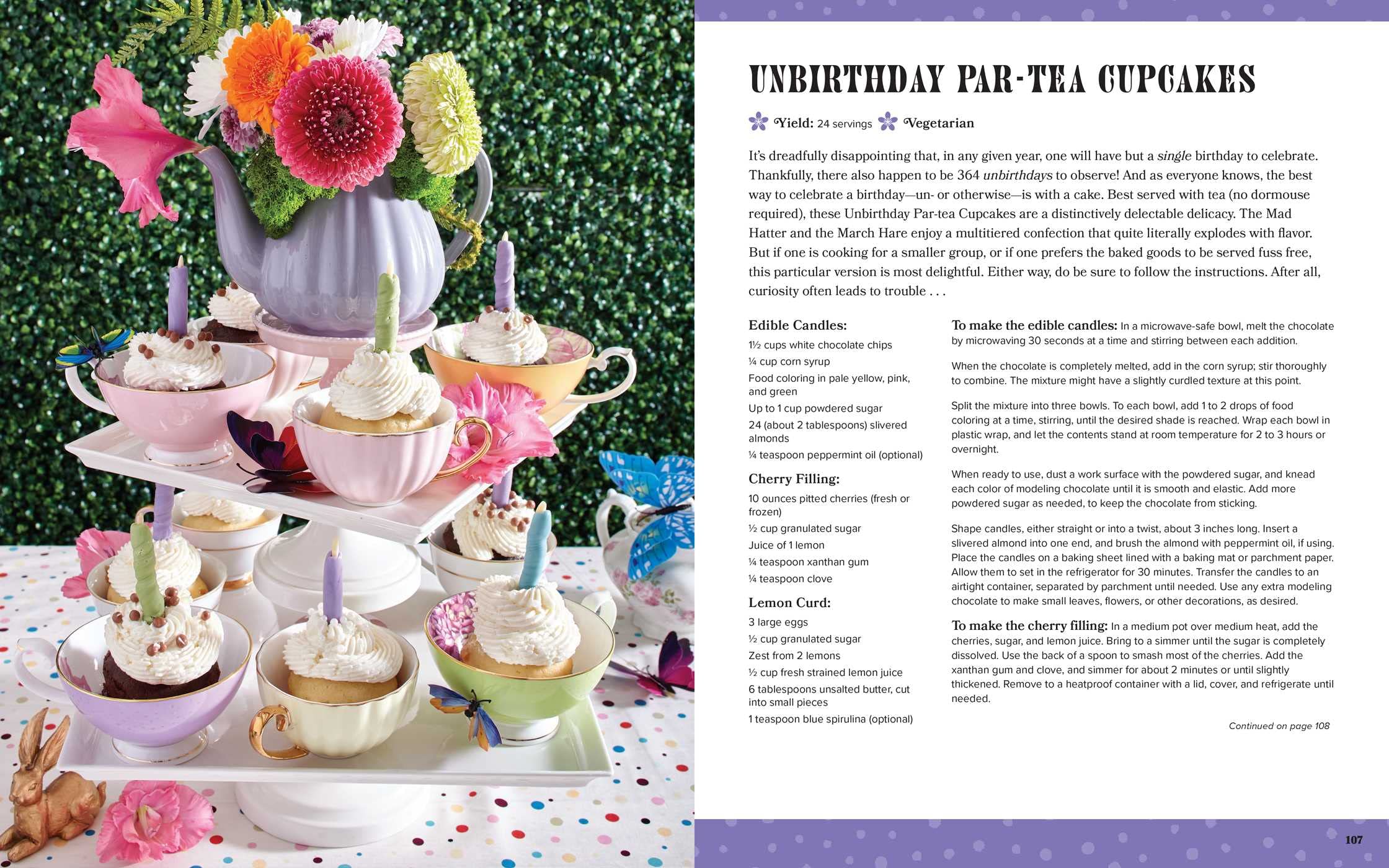 Alice in Wonderland: The Official Cookbook ⋆ Spend With Us - Buy From a ...