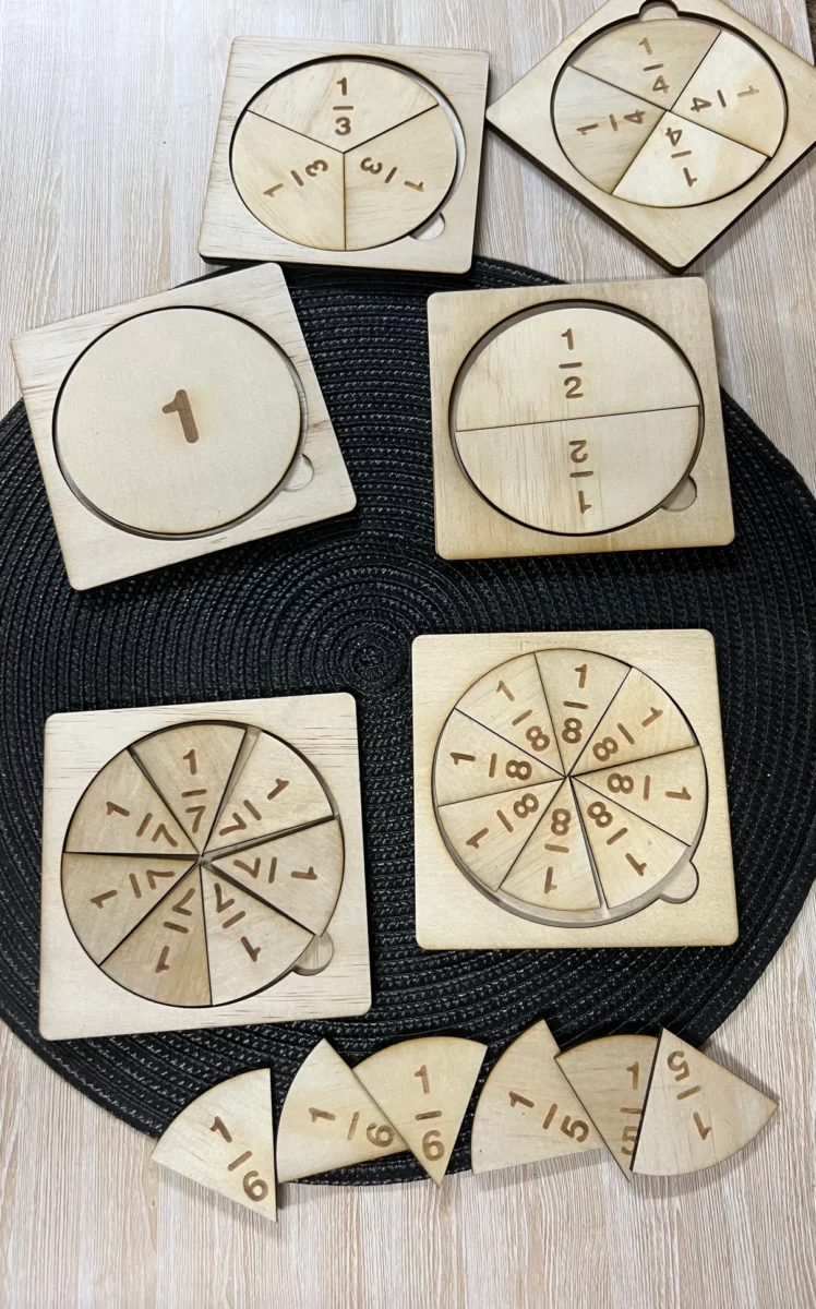 Fractions maths sets ⋆ Spend With Us - Buy From a Bush Business