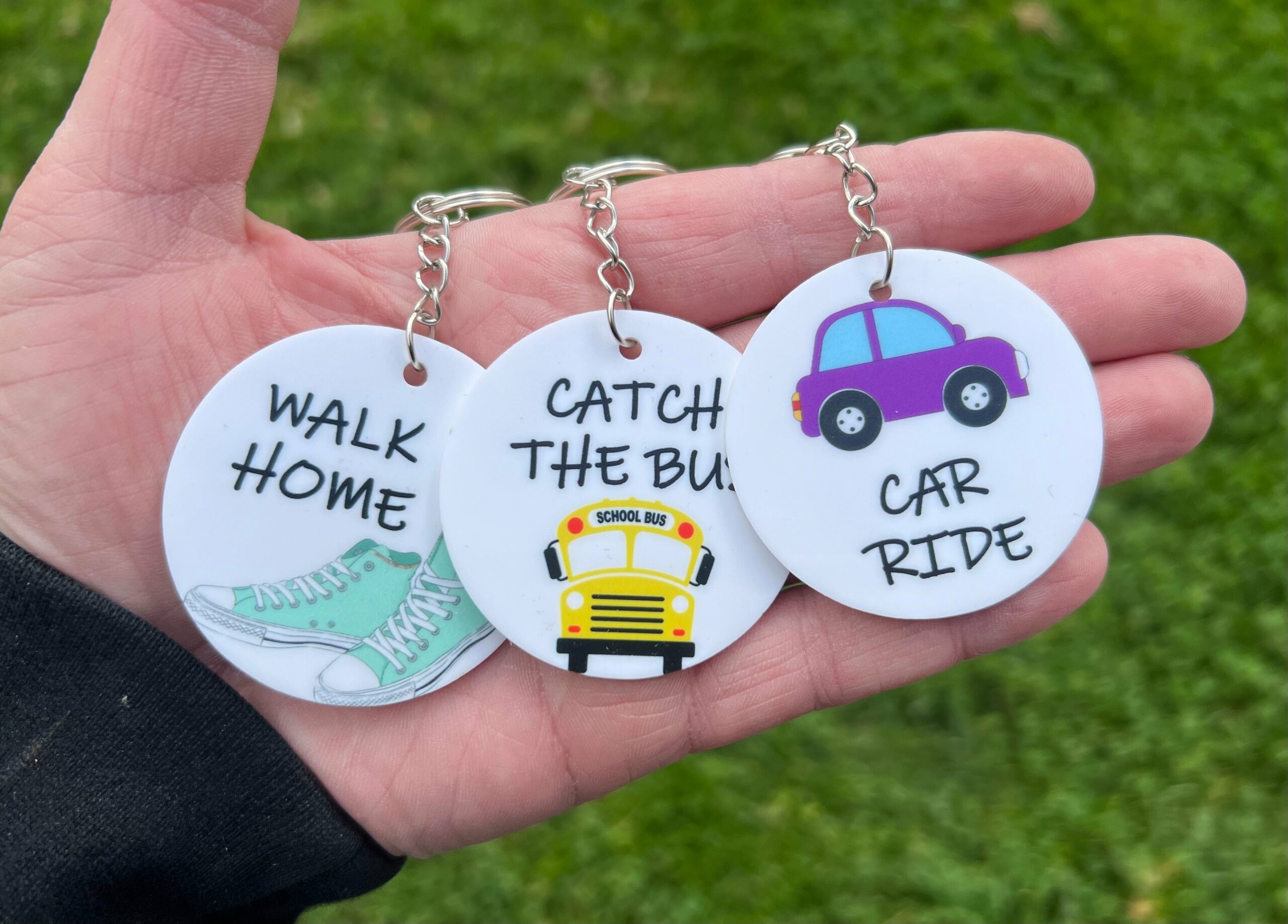 After school bag tags ⋆ Spend With Us - Buy From a Bush Business